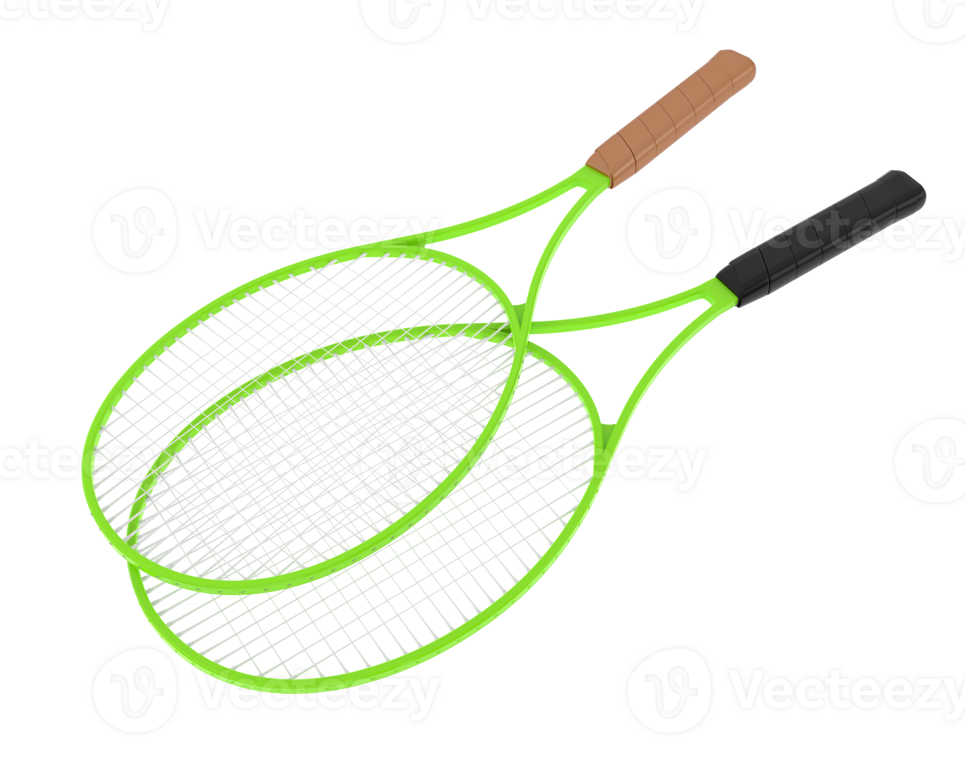 Racket Isolated On Background 3d Rendering Illustration 45719469 Png