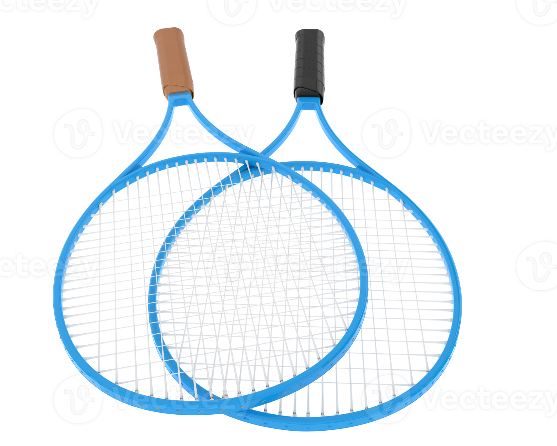Racket Isolated On Background 3d Rendering Illustration 45719522 Png