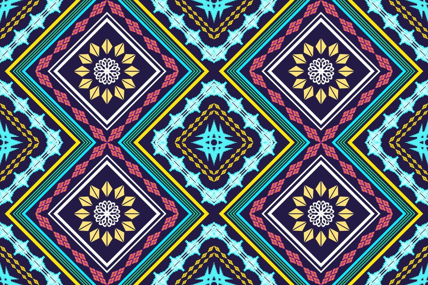 Geometric Ethnic Oriental Traditional Art Pattern Figure Tribal