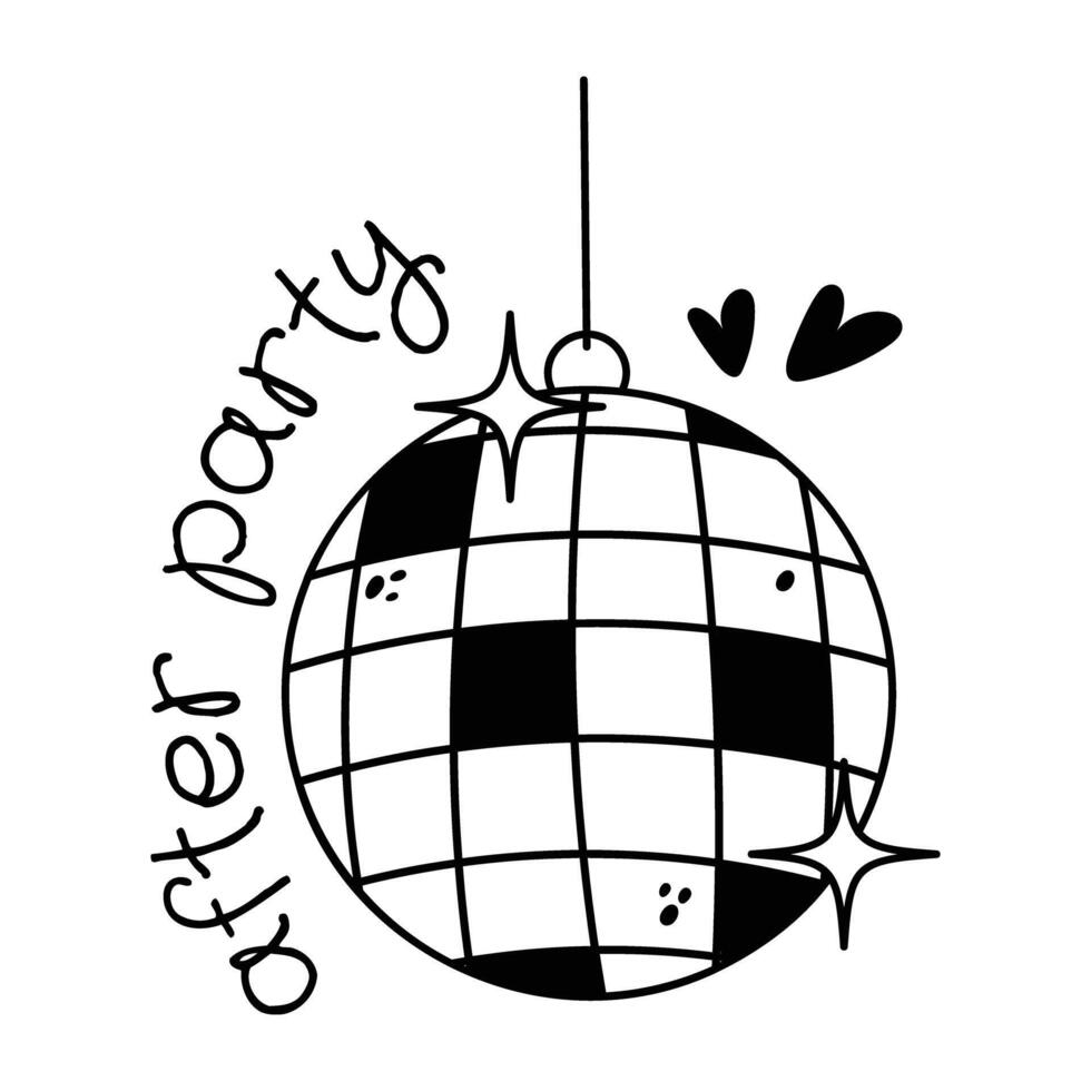 Trendy After Party 45721757 Vector Art At Vecteezy
