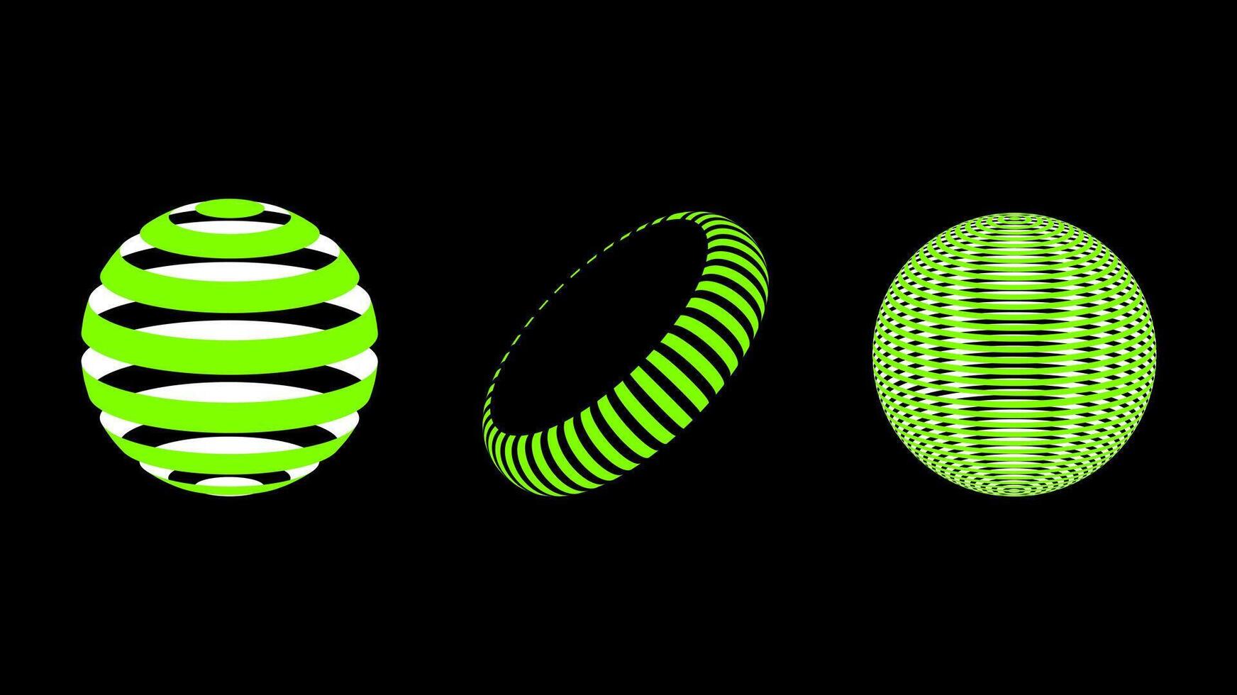 3d Wireframe Models Of Objects Network Line Geometric Shapes Atmosphere Future Retro