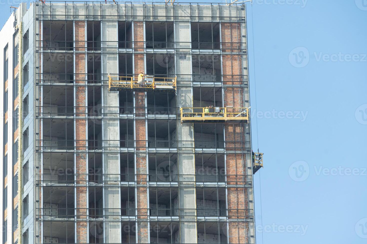 construction of modern multi-storey buildings. workers in the ... construction of modern multi-storey buildings. workers in the ...