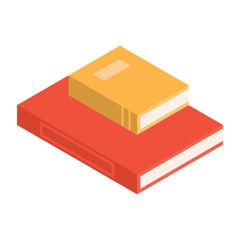 Hand drawn flat design stack of books illustration on white 45757361 ...