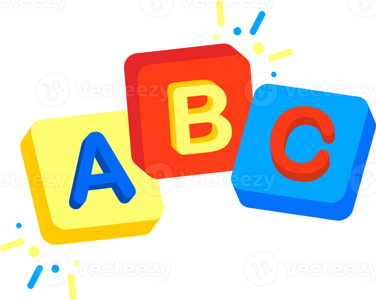 3D Education ABC 45758292 PNG