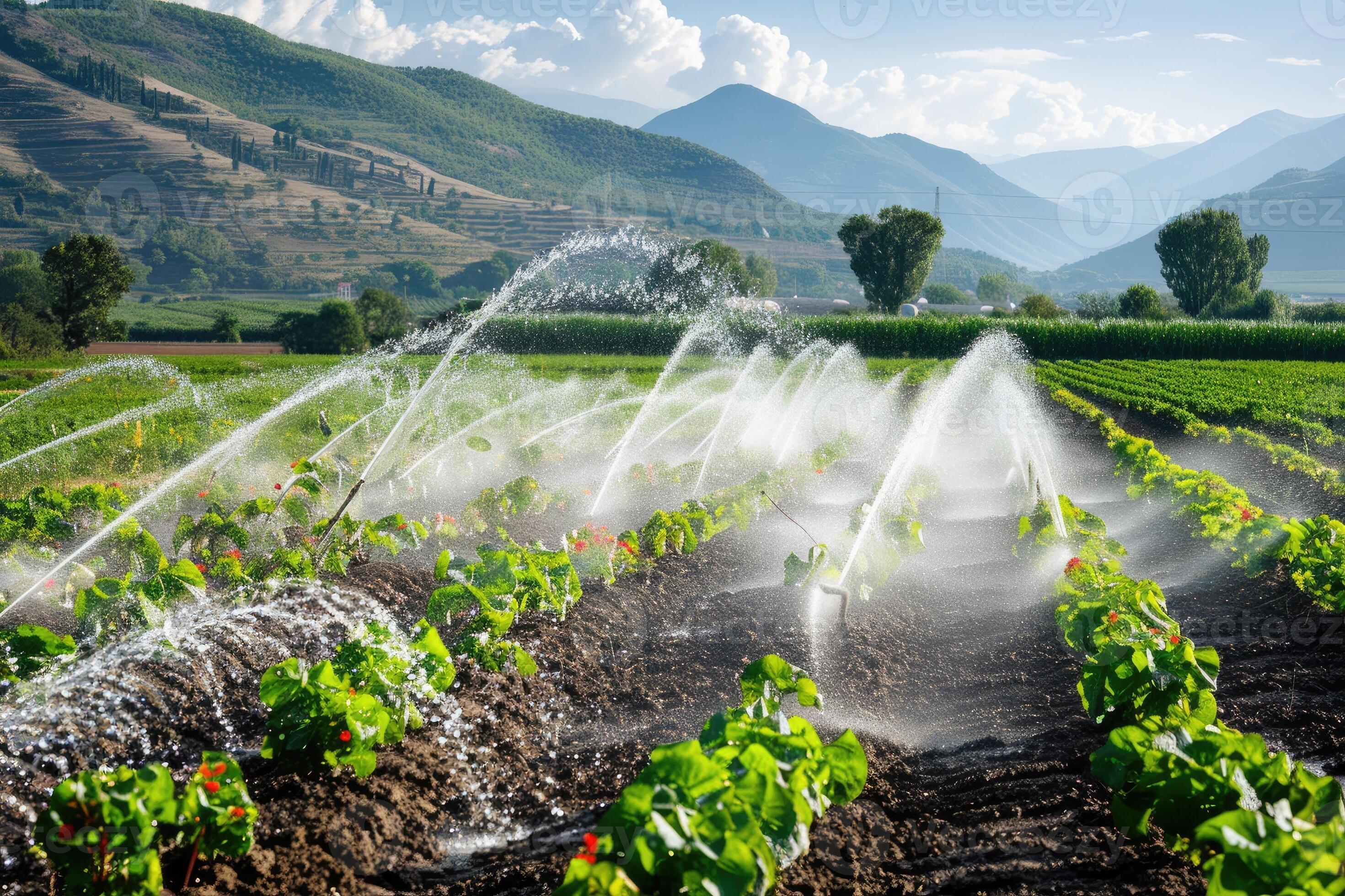 Precision Irrigation Systems And Agricultural Practices Contributing To