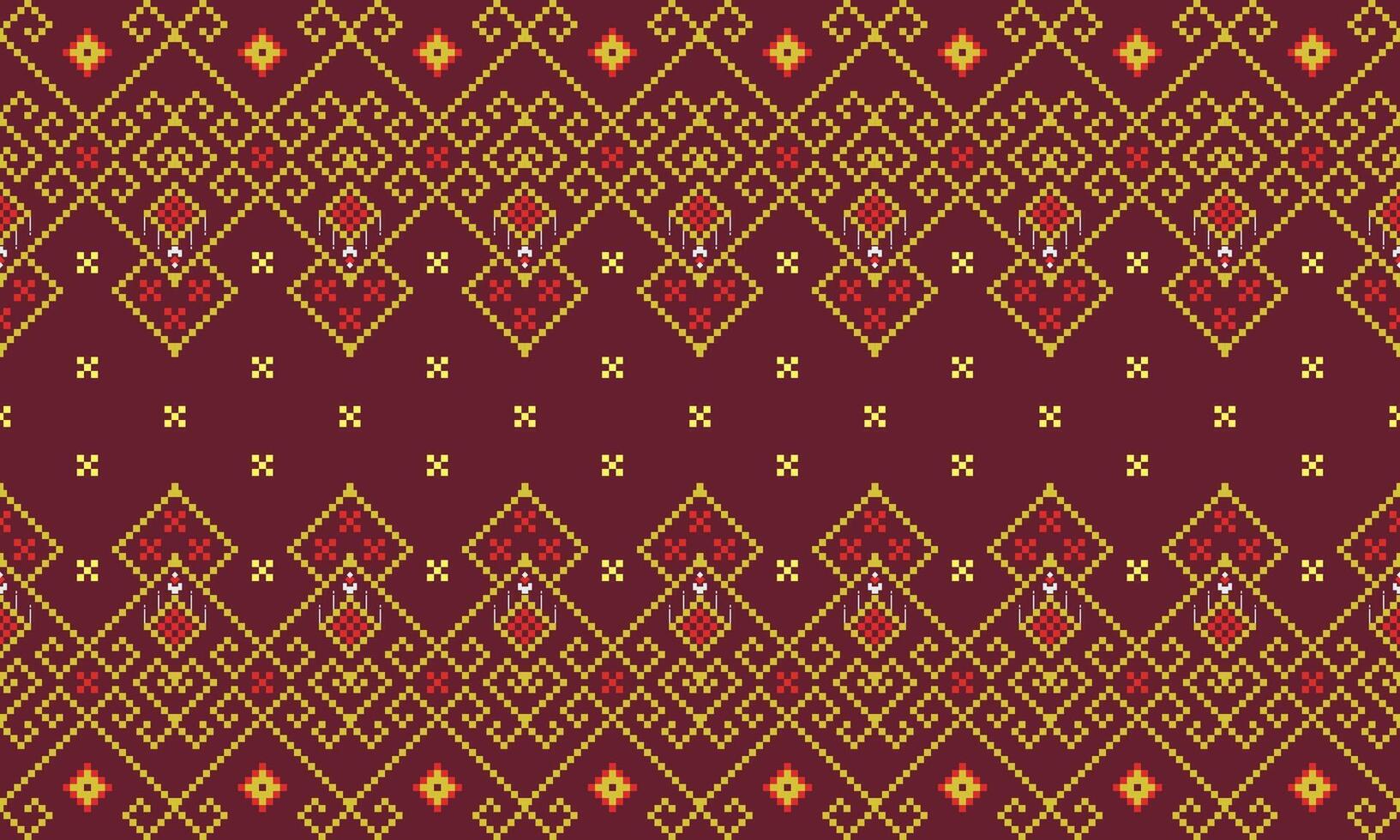 pattern pixels with red background 45760200 Vector Art at Vecteezy