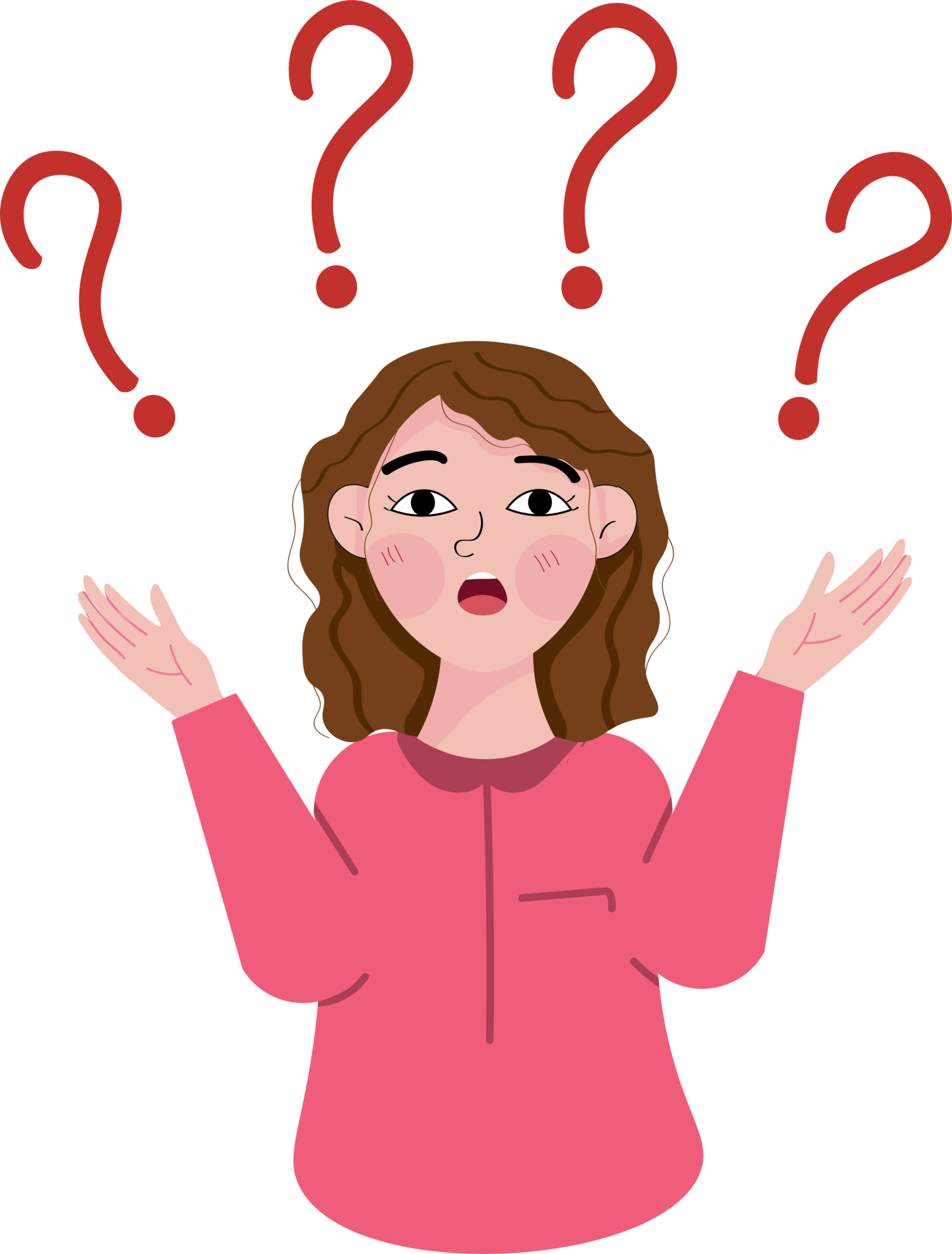 Woman thinking, problem solving, decision making 45764933 PNG Woman thinking, problem solving, decision making 45764933 PNG
