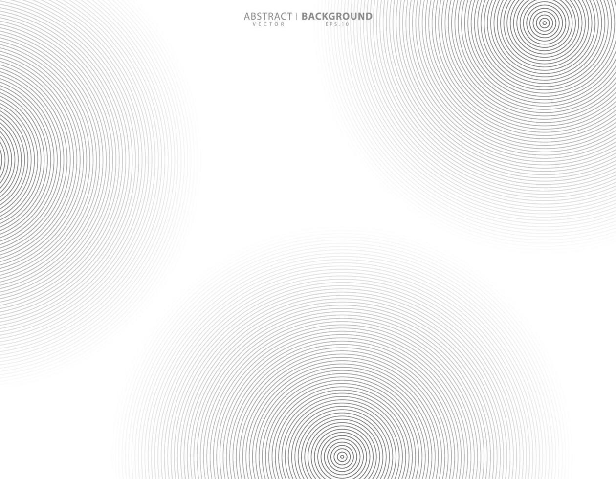 Abstract Circle Halftone Black Background Gradient Retro Line Pattern Design Monochrome