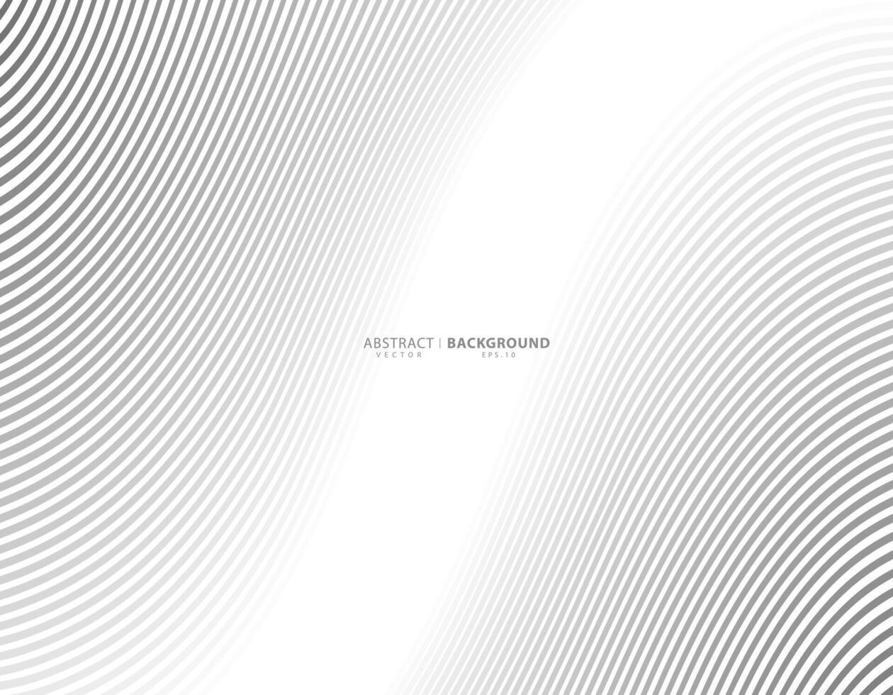 Abstract Circle Halftone Black Background Gradient Retro Line Pattern Design Monochrome