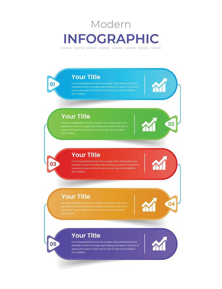 infographic design for Business data visualization. Process chart ...