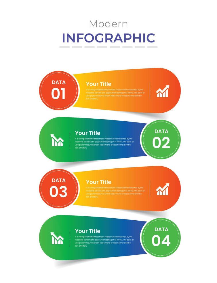 infographic design for Business data visualization. Process chart ...
