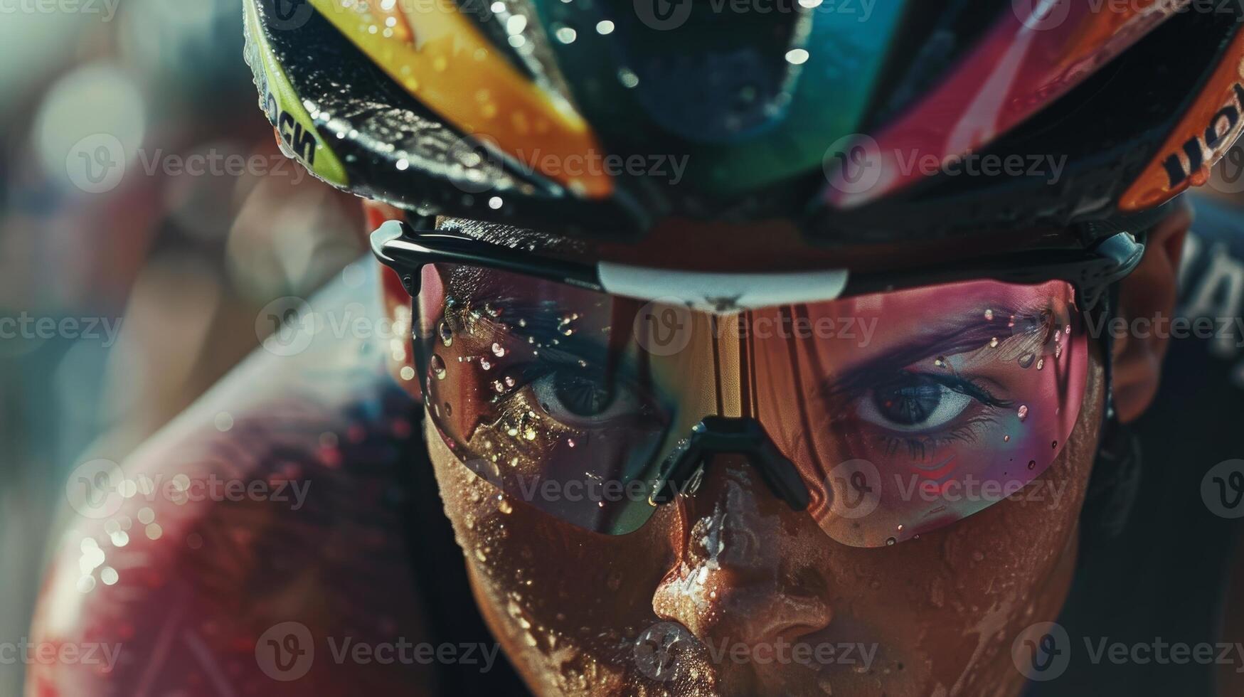 Intrepid Cyclist Gearing Up for a Competitive Race 45783629 Stock Photo ... Intrepid Cyclist Gearing Up for a Competitive Race 45783629 Stock Photo ...