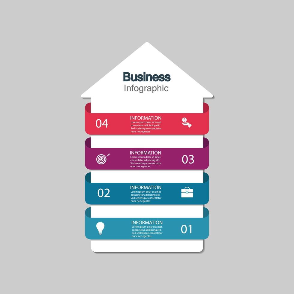 infographics, graphs. presentation. Business concept, chart, steps ...