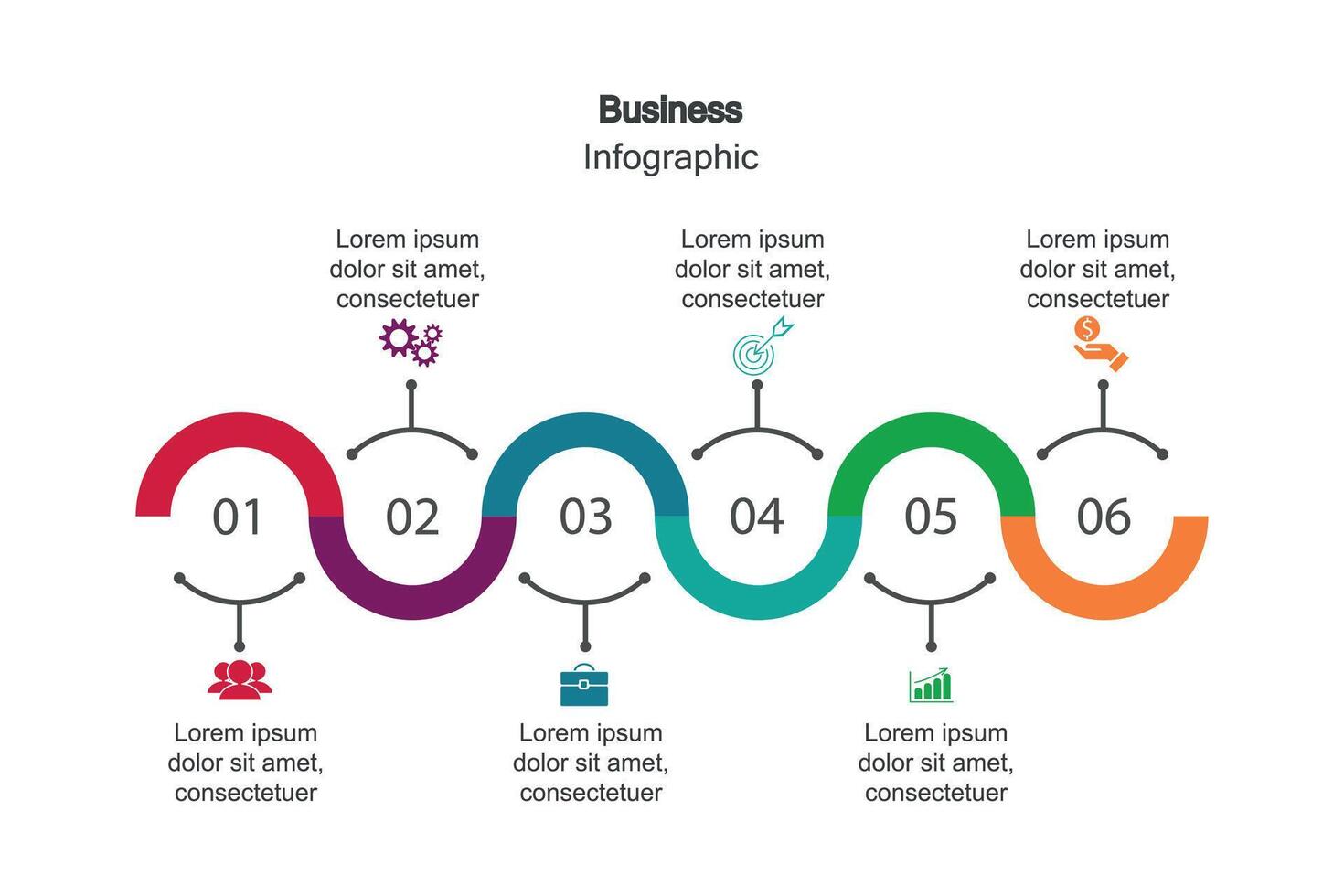infographics, graphs. presentation. Business concept, chart, steps ...