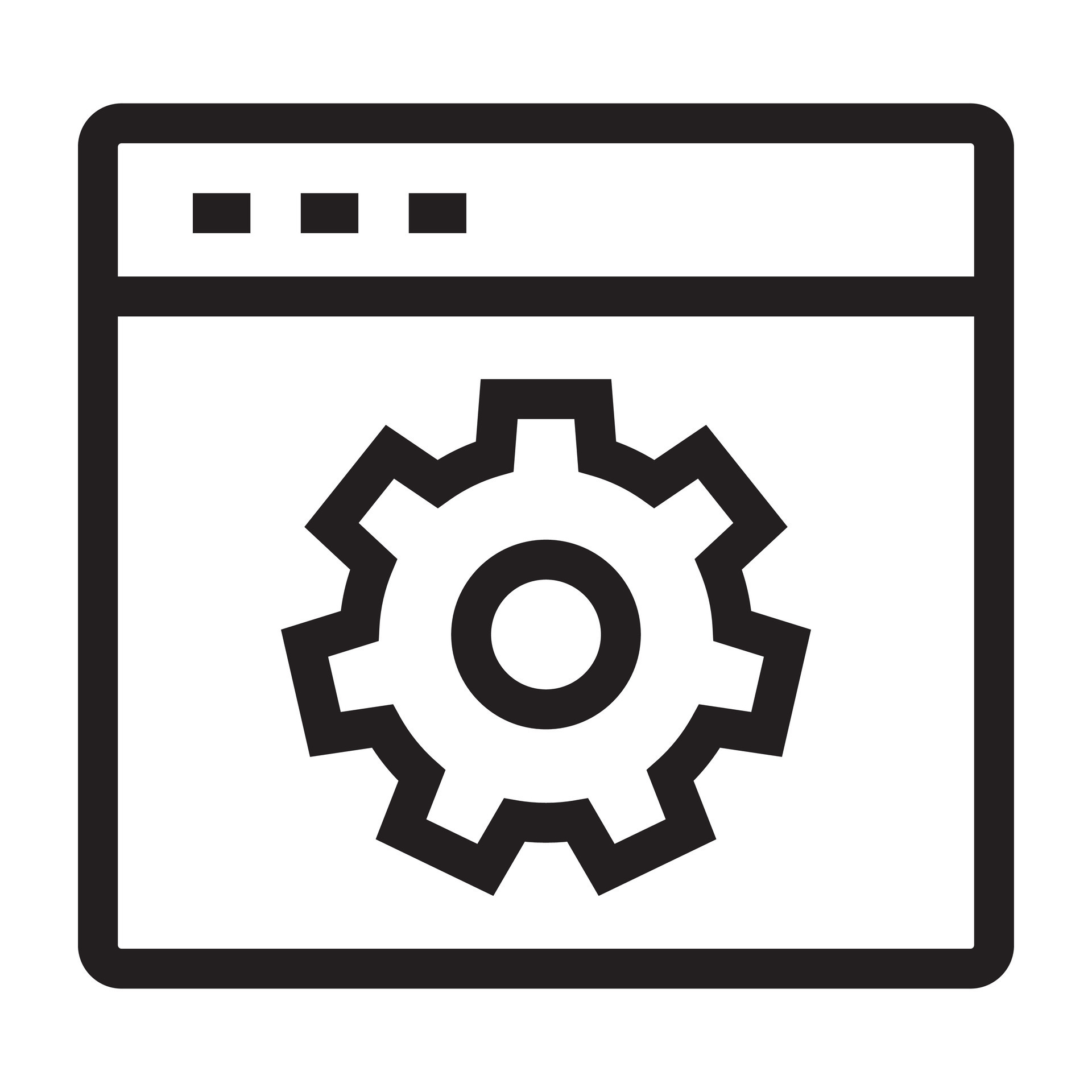 Algorithm line icon 45790560 Vector Art at Vecteezy