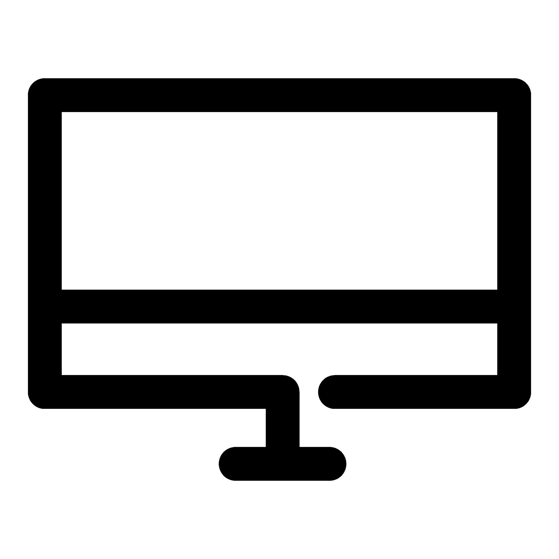 computer monitor, simple icon quality interface 45791495 Vector Art at ...