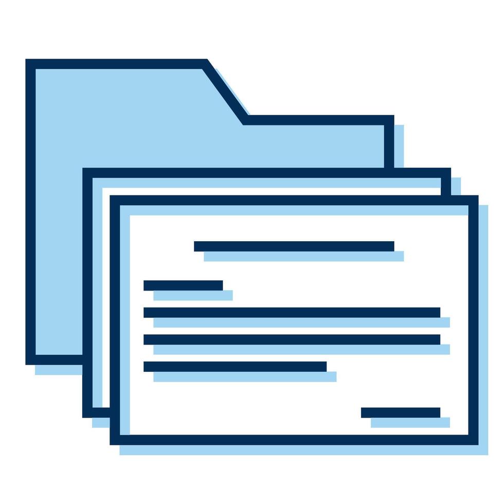 folder and file icons transparent background 45791510 Vector Art at Vecteezy