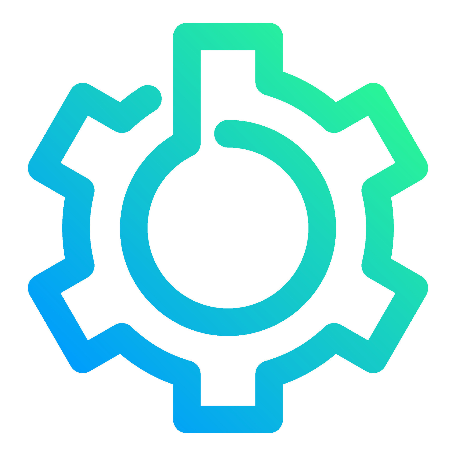 gear setting, simple icon quality interface 45791868 Vector Art at Vecteezy