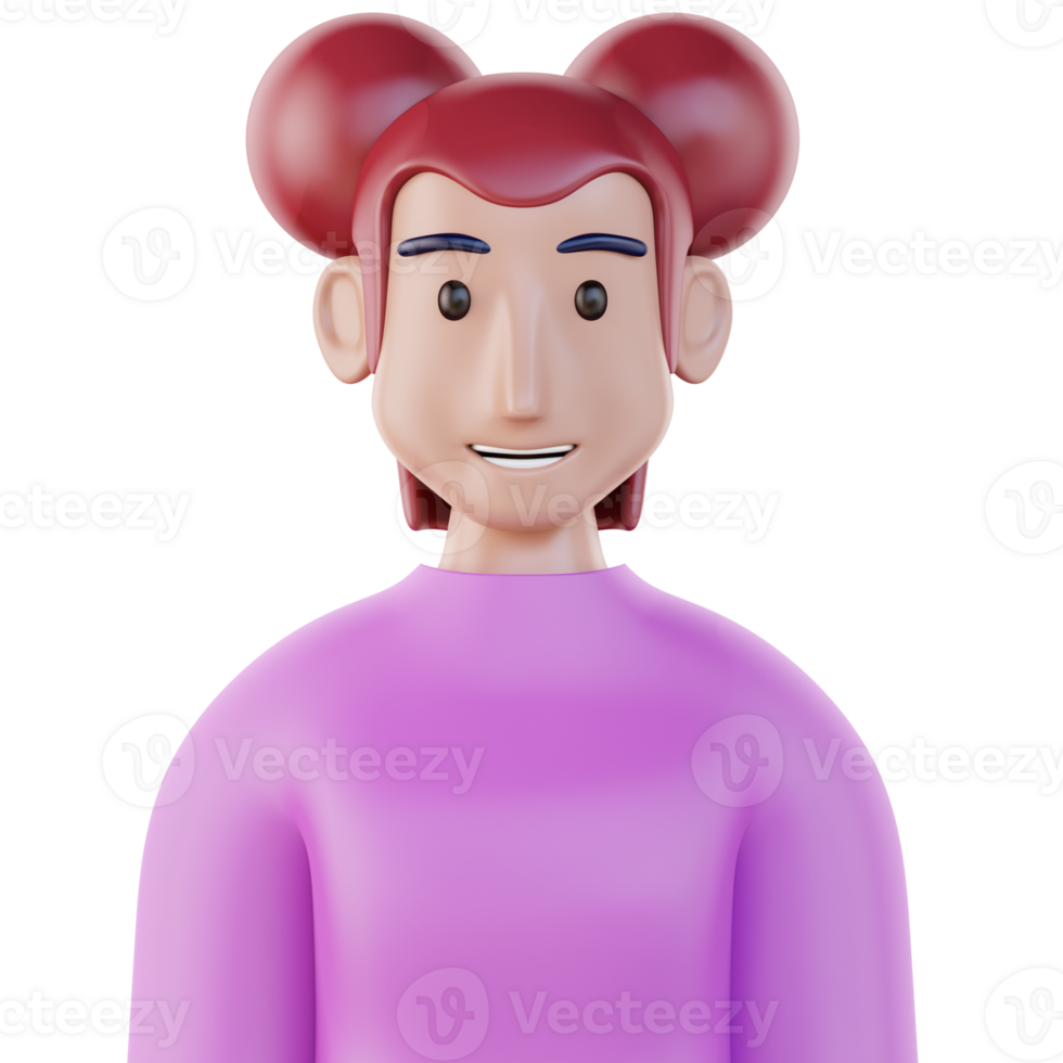 Woman 3d Icon Character 45794239 Png