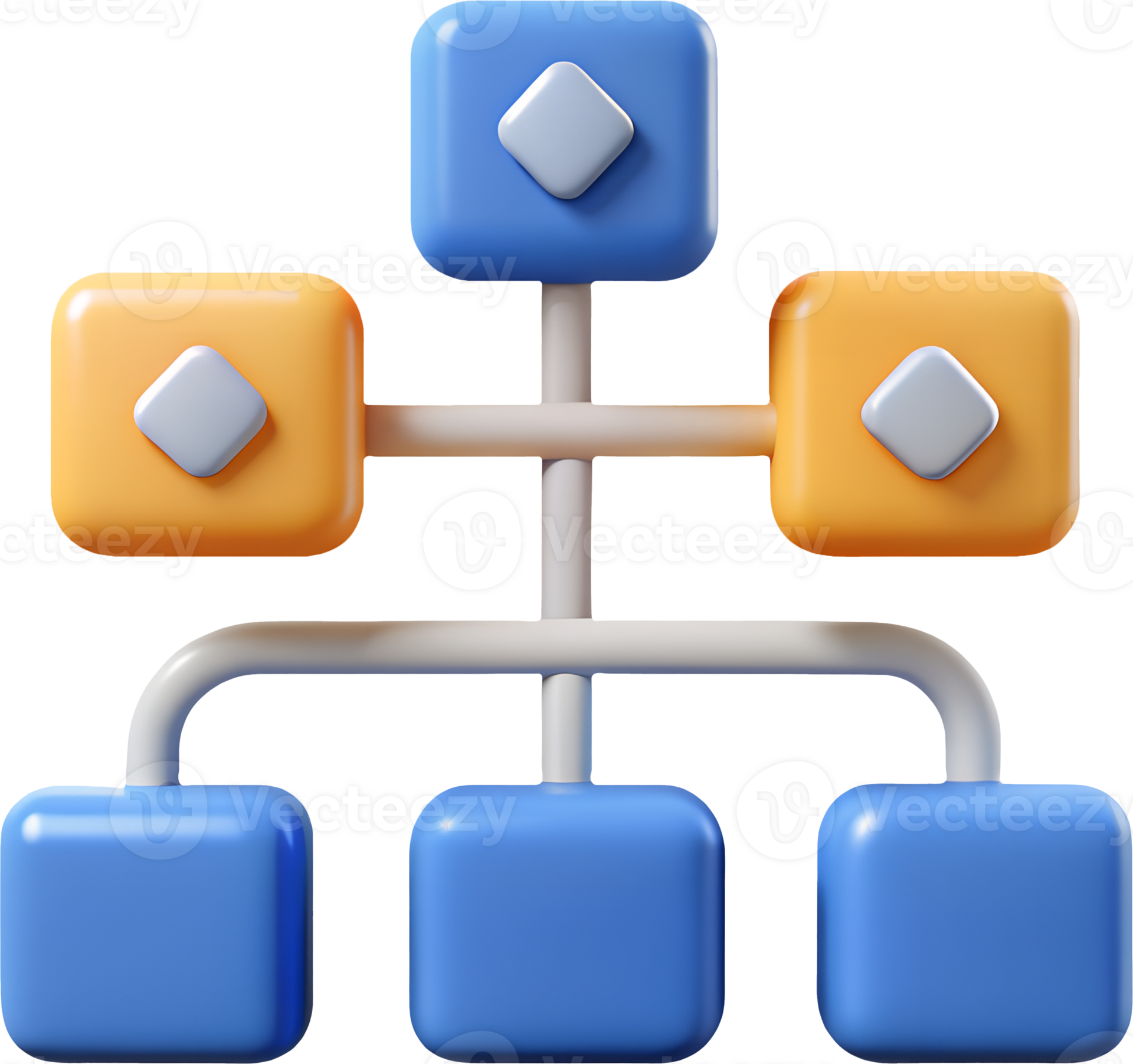 ai, algorithm, flowchart, icon, 3d, minimal, simple, technology, data ...