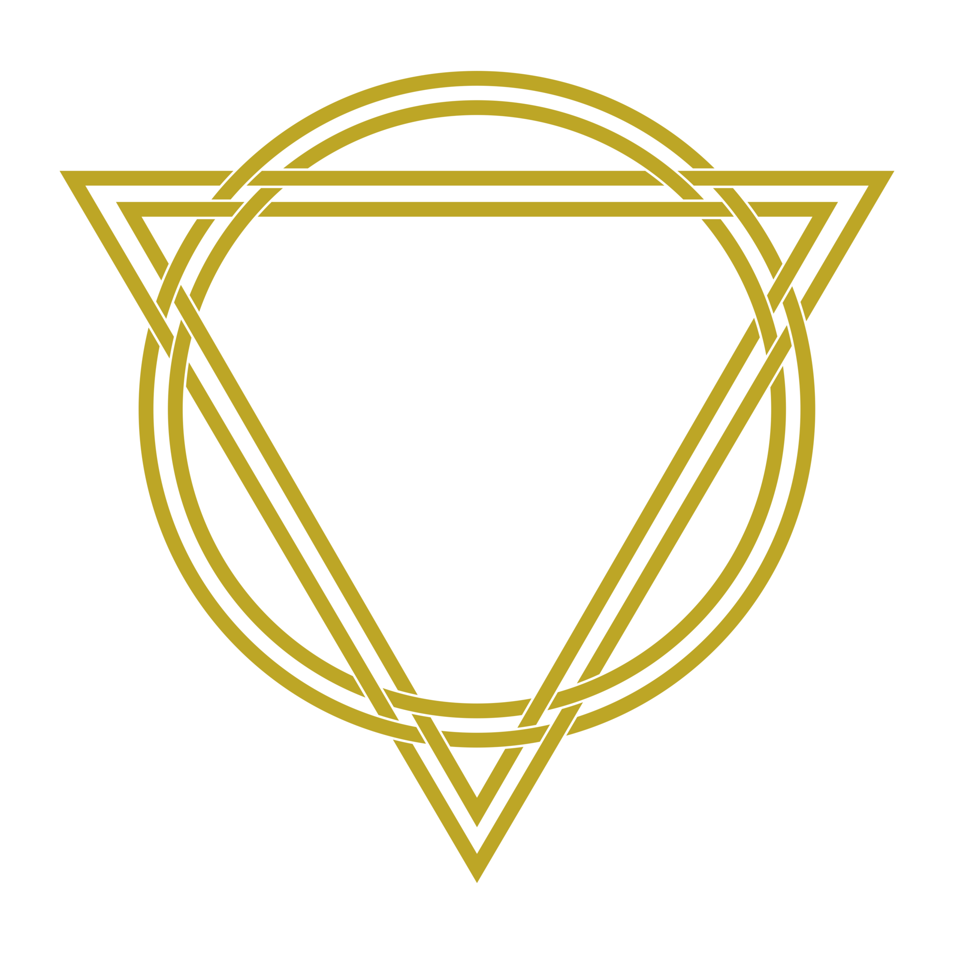 Triangle And Circle Shape Composition Can Use For Logo Gram Apps