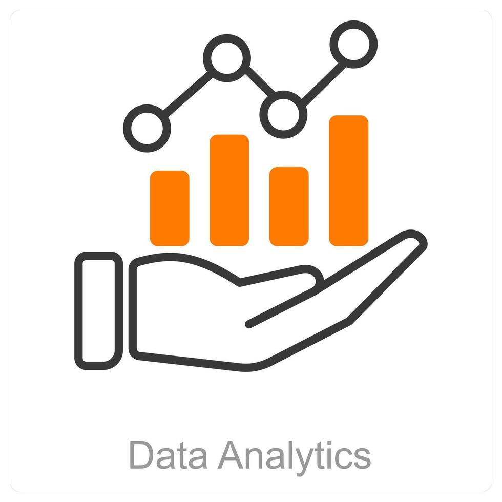 Data Analytics and analysis icon concept 45800034 Vector Art at Vecteezy