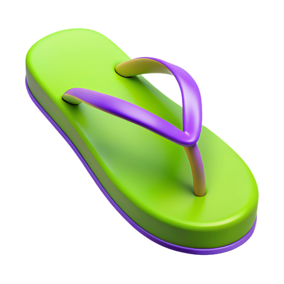 Flip Flop 3d Sandal 45800496 Png