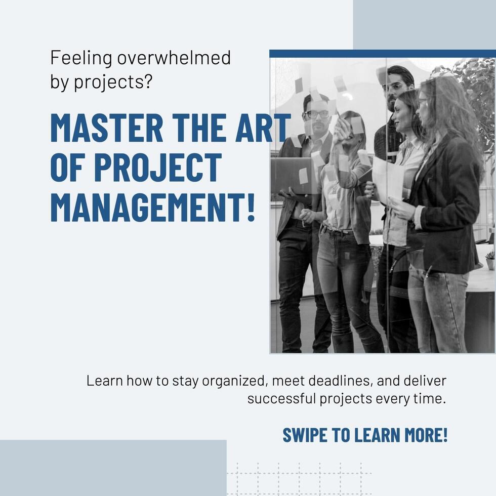Project Management Linkedin Post 45805417 Template