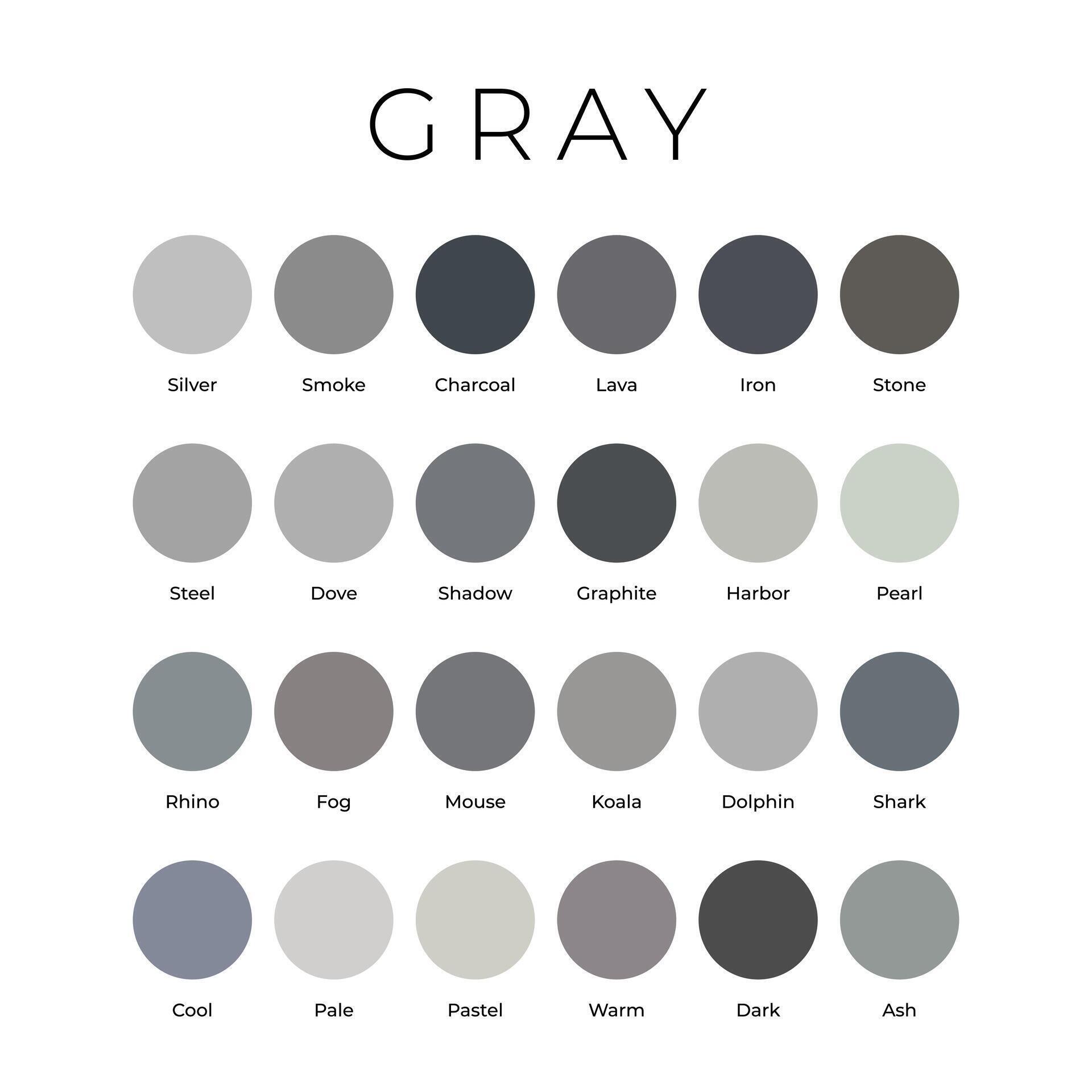 Gray Color Shades Swatches Palette with Names 45805869 Vector Art at ... Gray Color Shades Swatches Palette with Names 45805869 Vector Art at ...