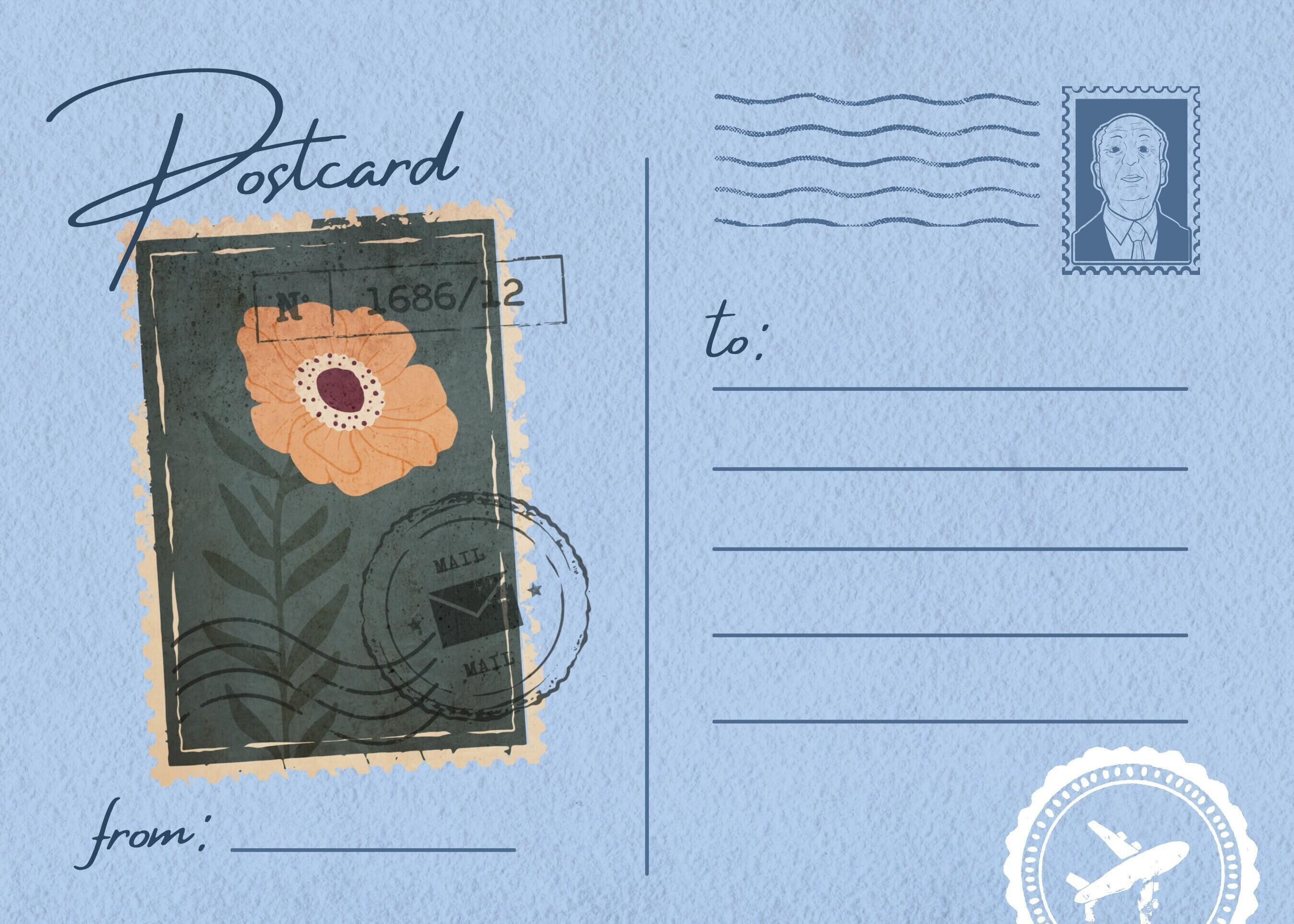 Spain Postcard Template 45807496 Template