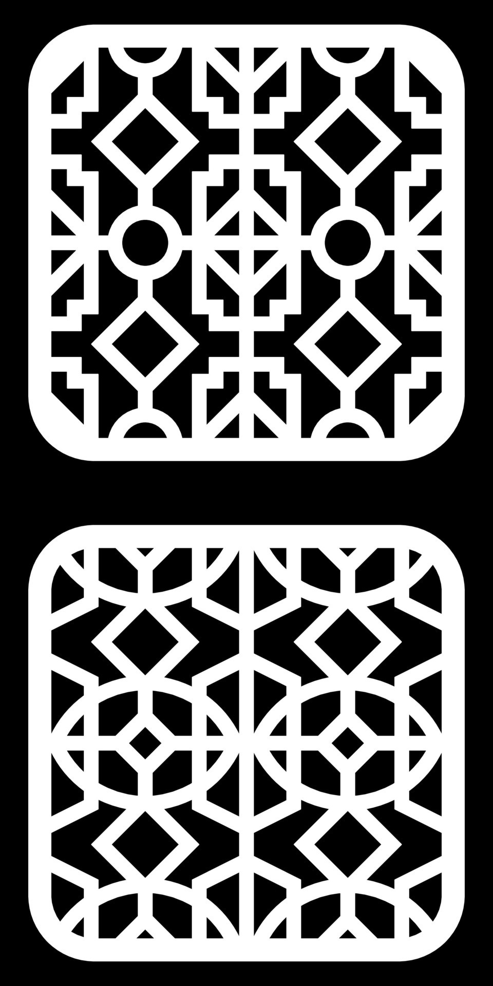 Geometric and simple pattern for background, decoration, panel, for cnc ...