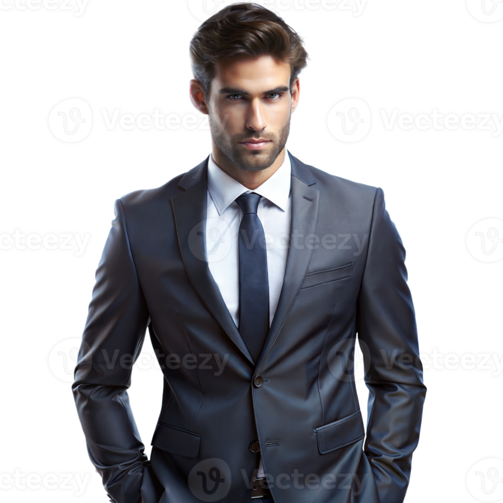 Handsome Businessman In Stylish Suit 45822170 Png