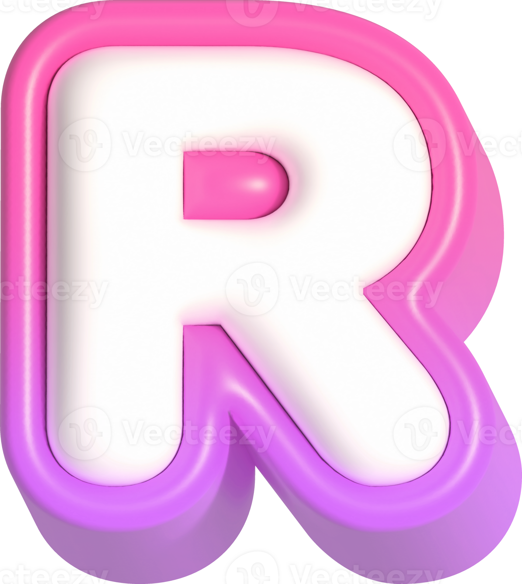 Letter R, Pink Cute 3D Lettering 45832394 PNG Letter R, Pink Cute 3D Lettering 45832394 PNG