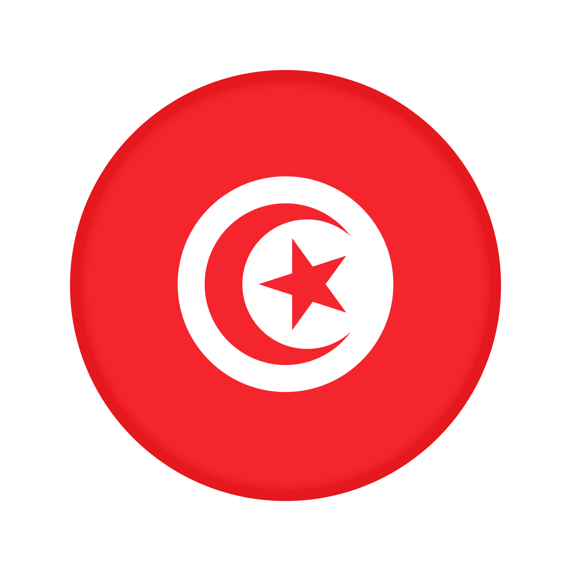 Round Flag Of Tunisia 45832831 Png