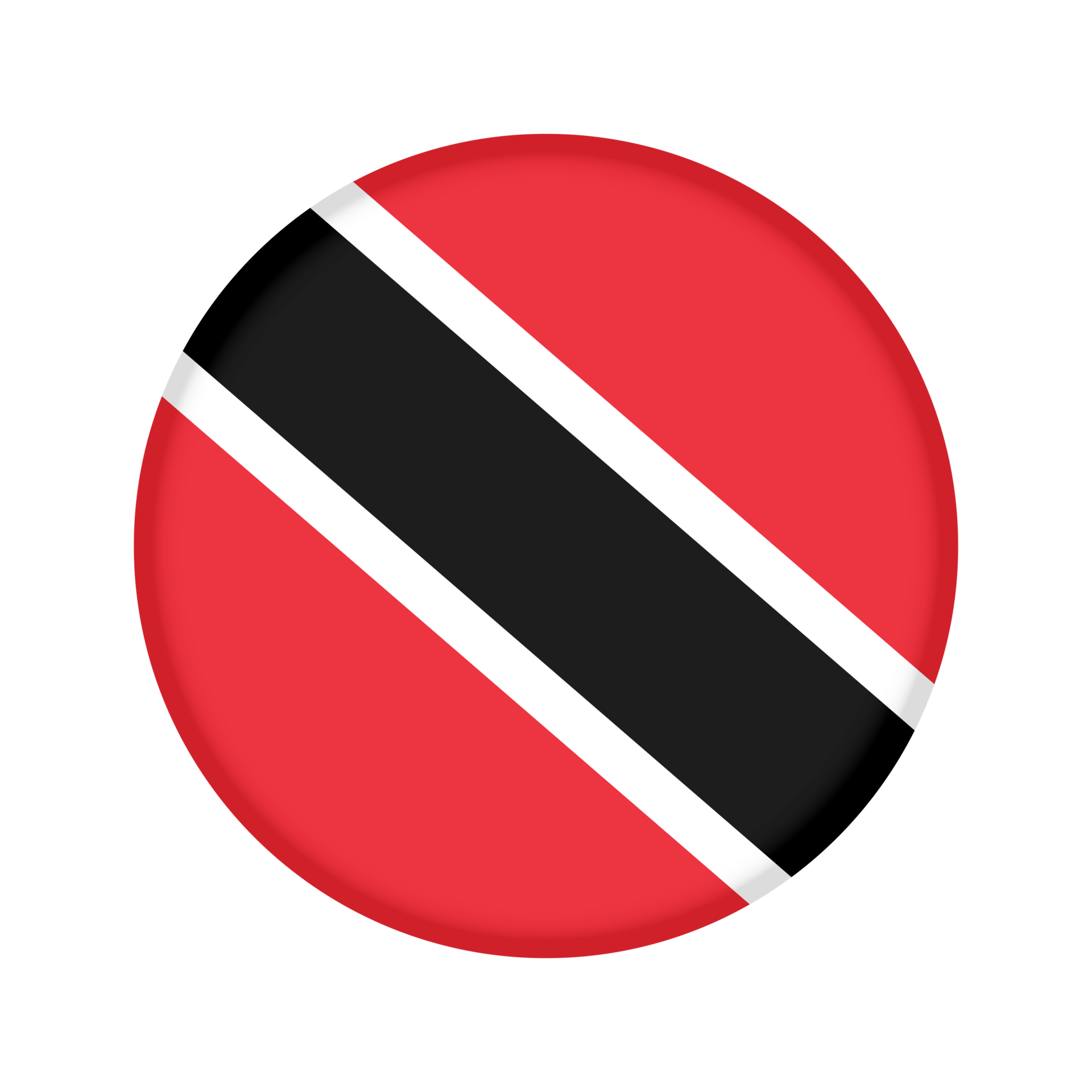 Round Flag Of Trinidad And Tobago 45832863 Png
