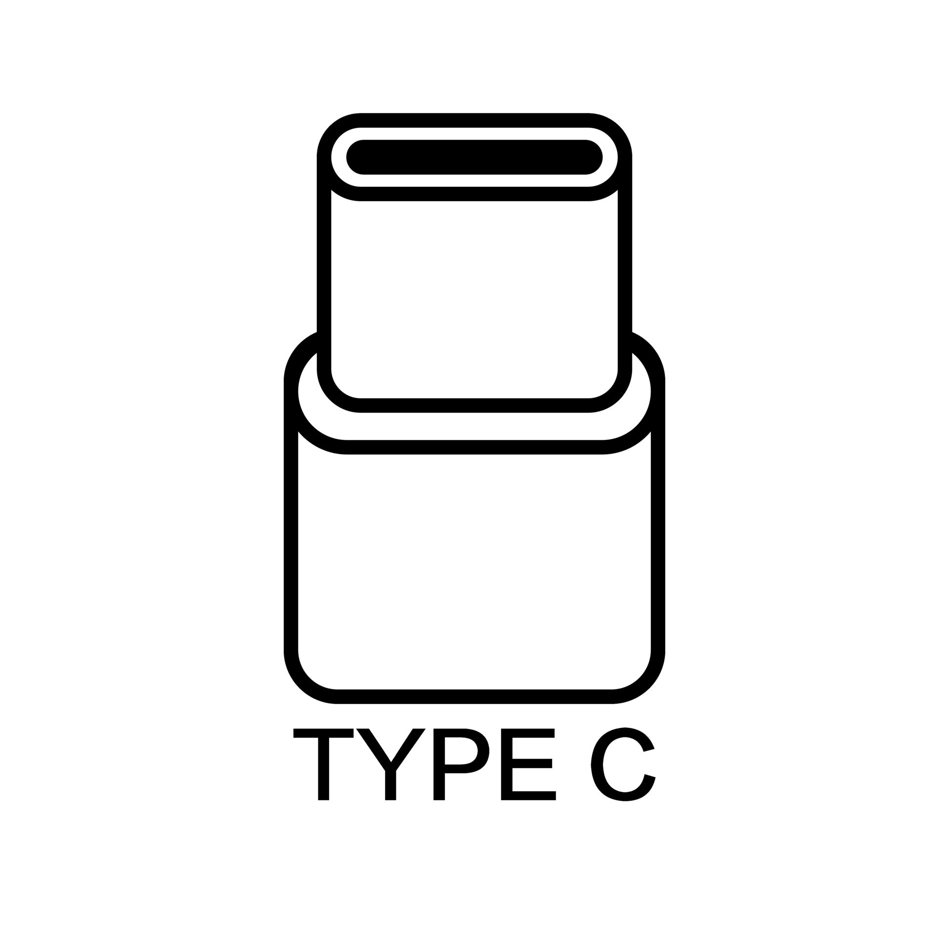 USB type C icon. 45835368 Vector Art at Vecteezy