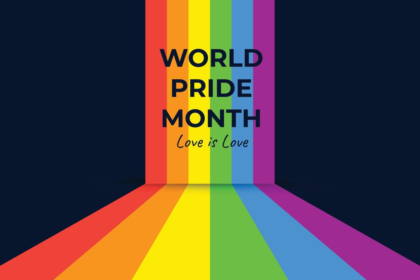 Happy pride month social media post design 45837824 Vector Art at Vecteezy