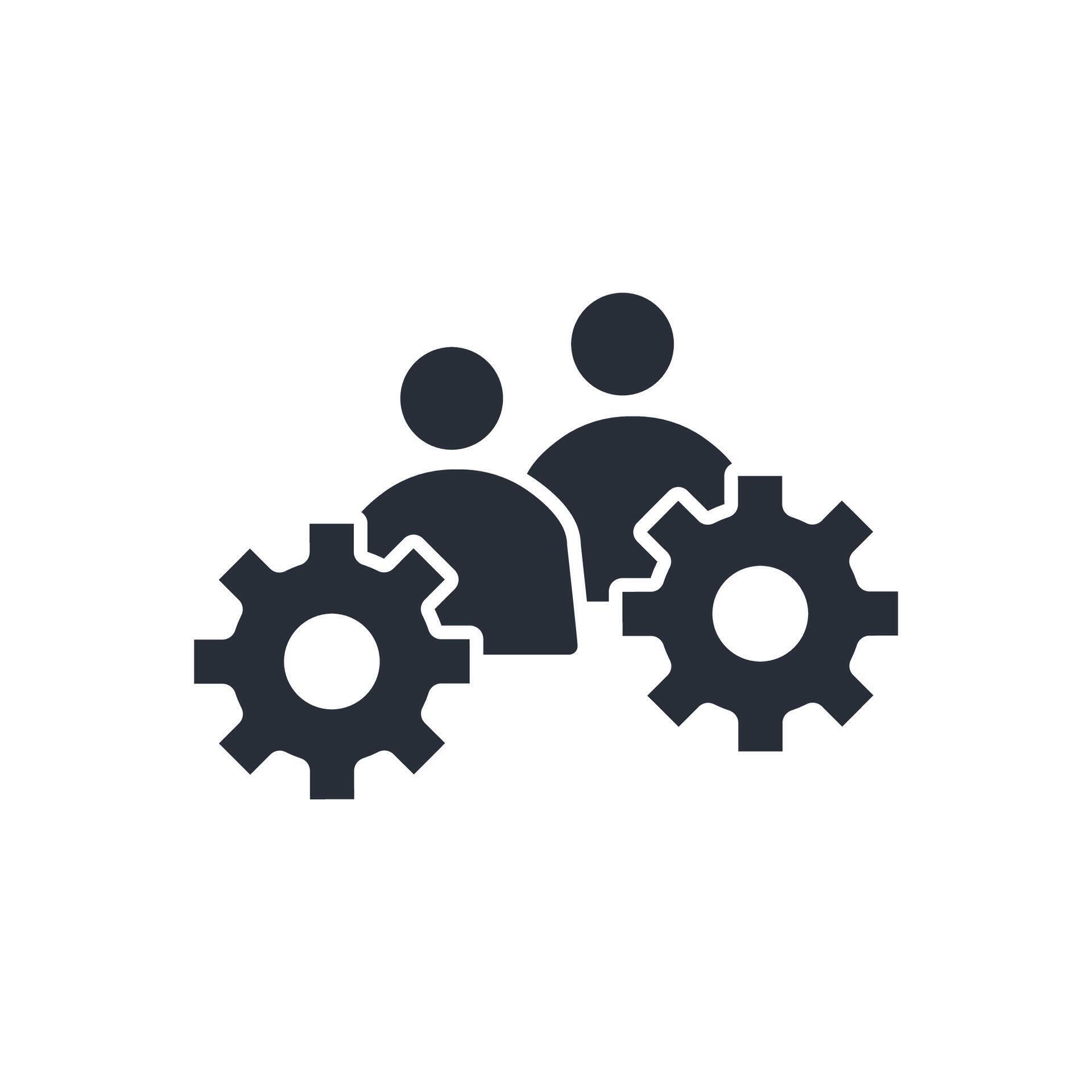 user setting icon. .Editable stroke.linear style sign for use web ...