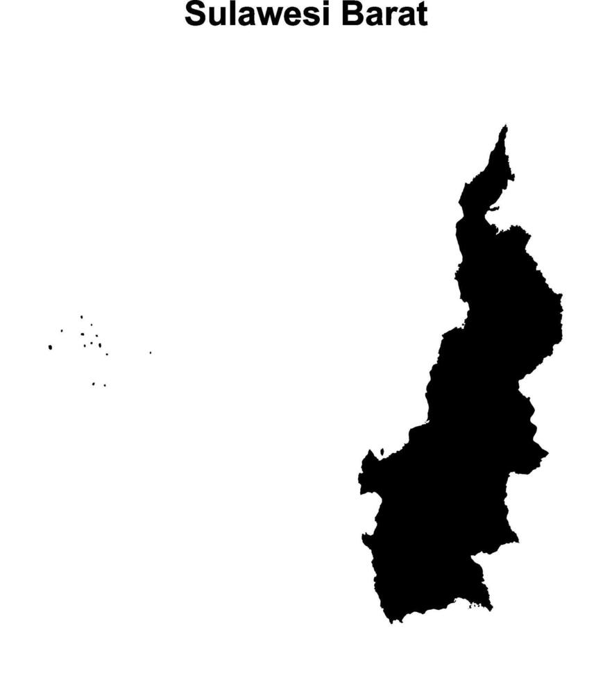 Sulawesi Barat outline map 45844589 Vector Art at Vecteezy Sulawesi Barat outline map 45844589 Vector Art at Vecteezy