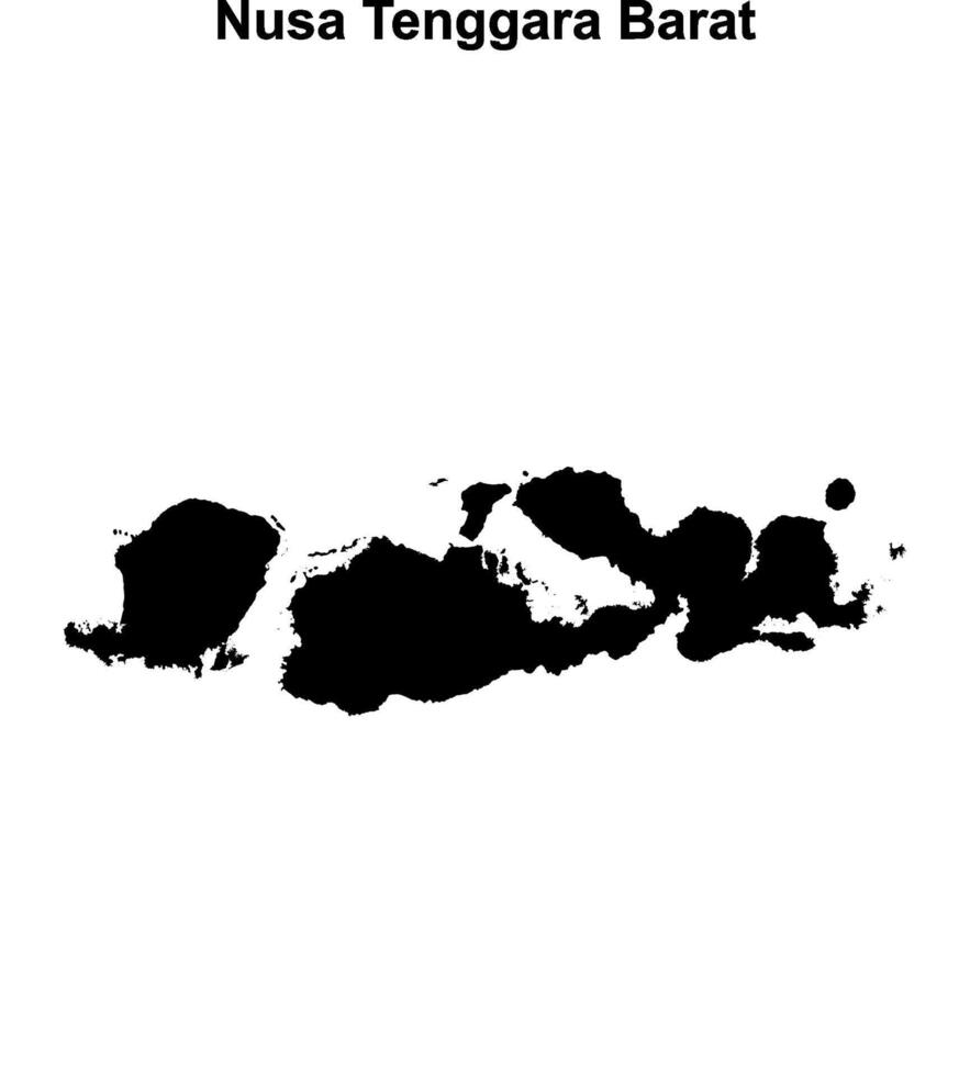 Nusa Tenggara Barat outline map 45844612 Vector Art at Vecteezy Nusa Tenggara Barat outline map 45844612 Vector Art at Vecteezy