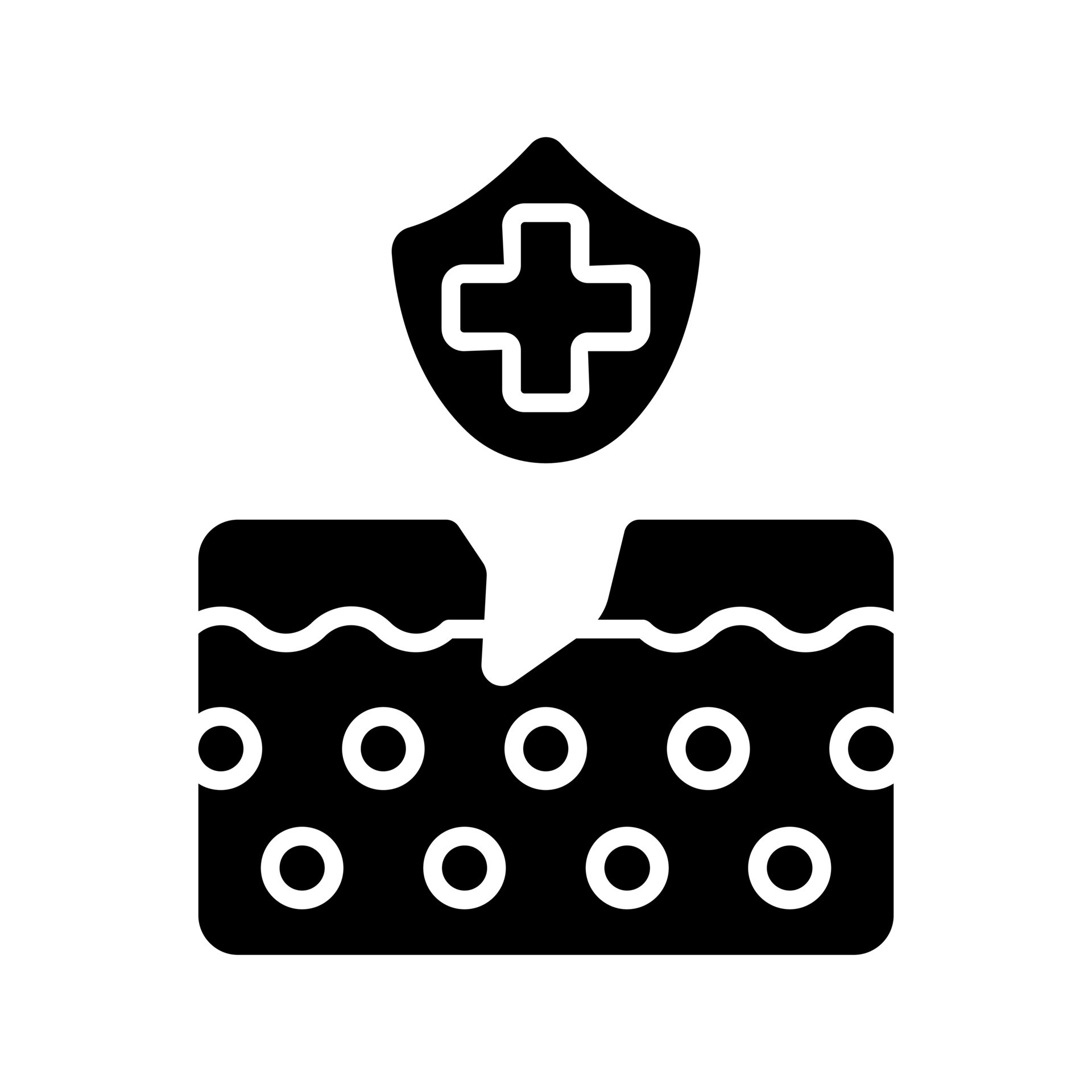 Healing cream line icon. Cleansing, UVB, AHA, BHA, acid, exfoliating, moisturizing, rejuvenating ...