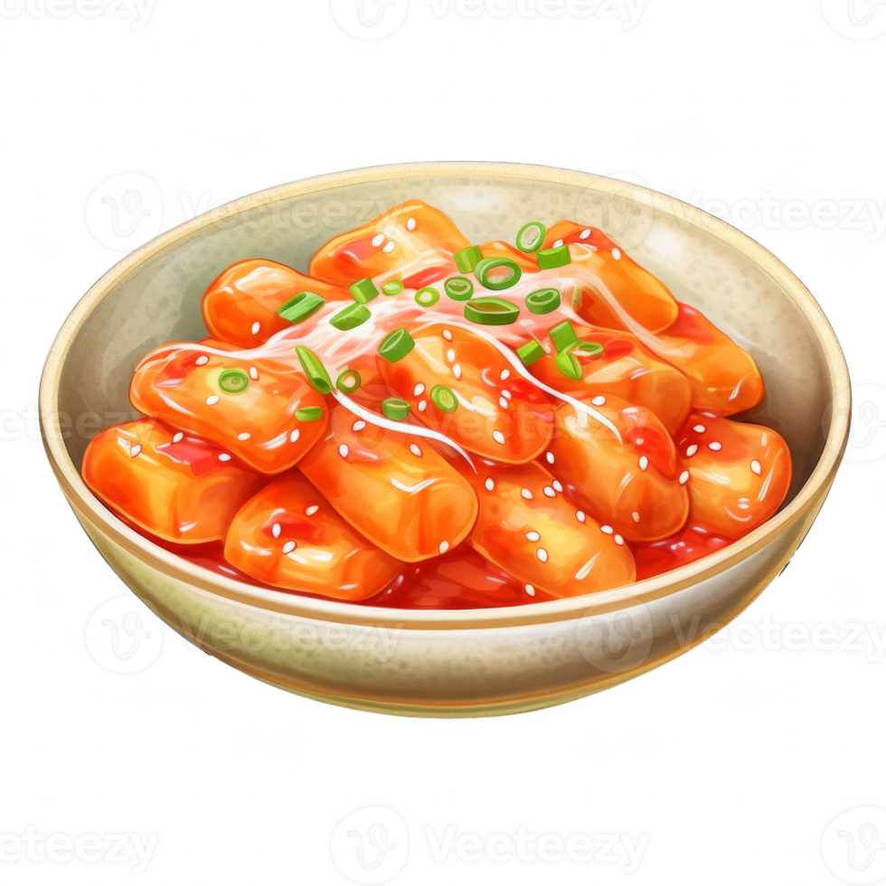 Tteokbokki Clipart Illustration 45847751 Png