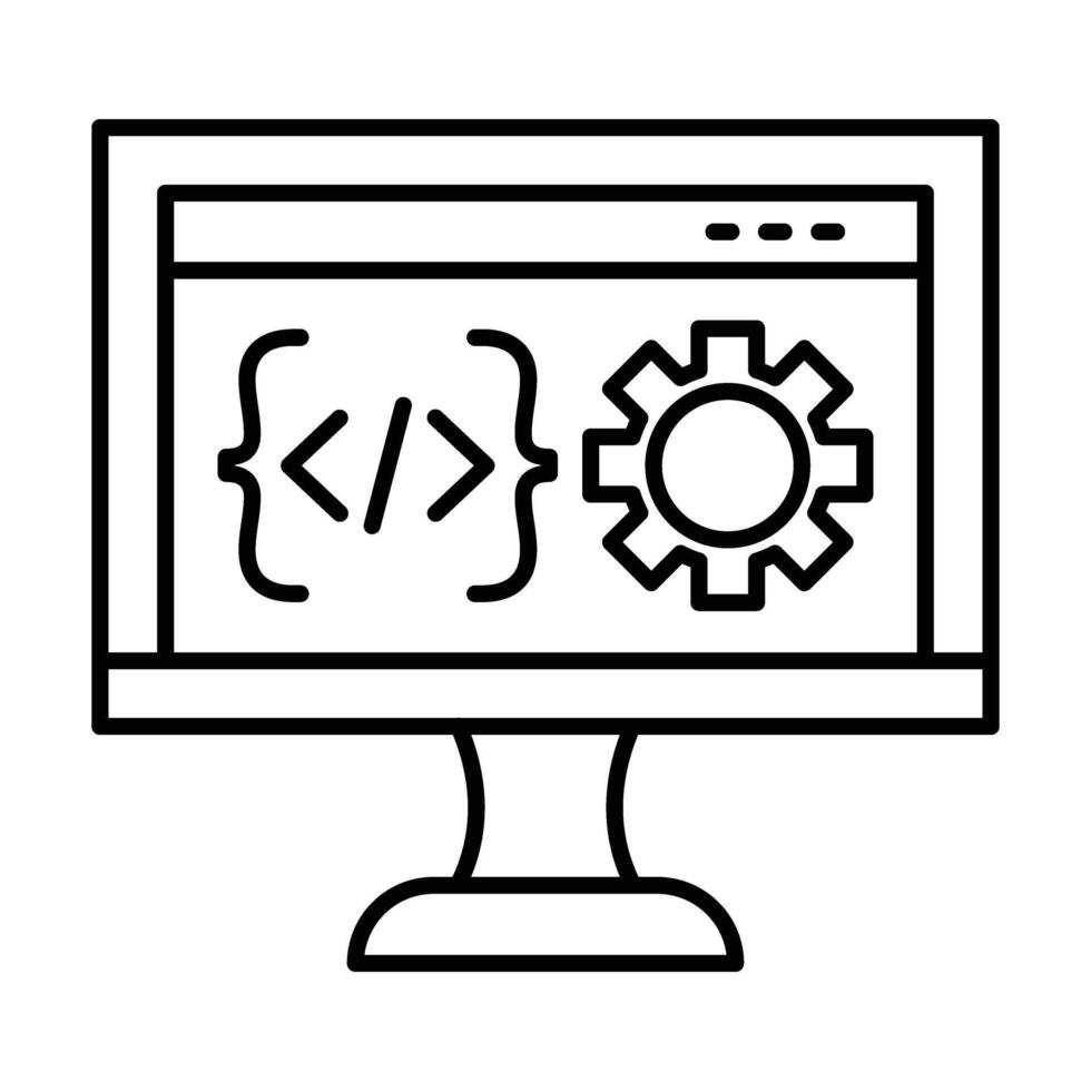 Software Development Icon Design 45854118 Vector Art at Vecteezy