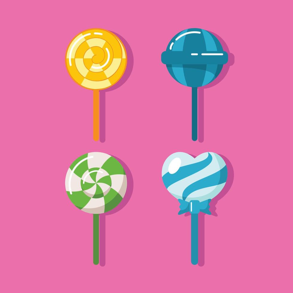 Candy Element Design Collection 45855821 Vector Art at Vecteezy