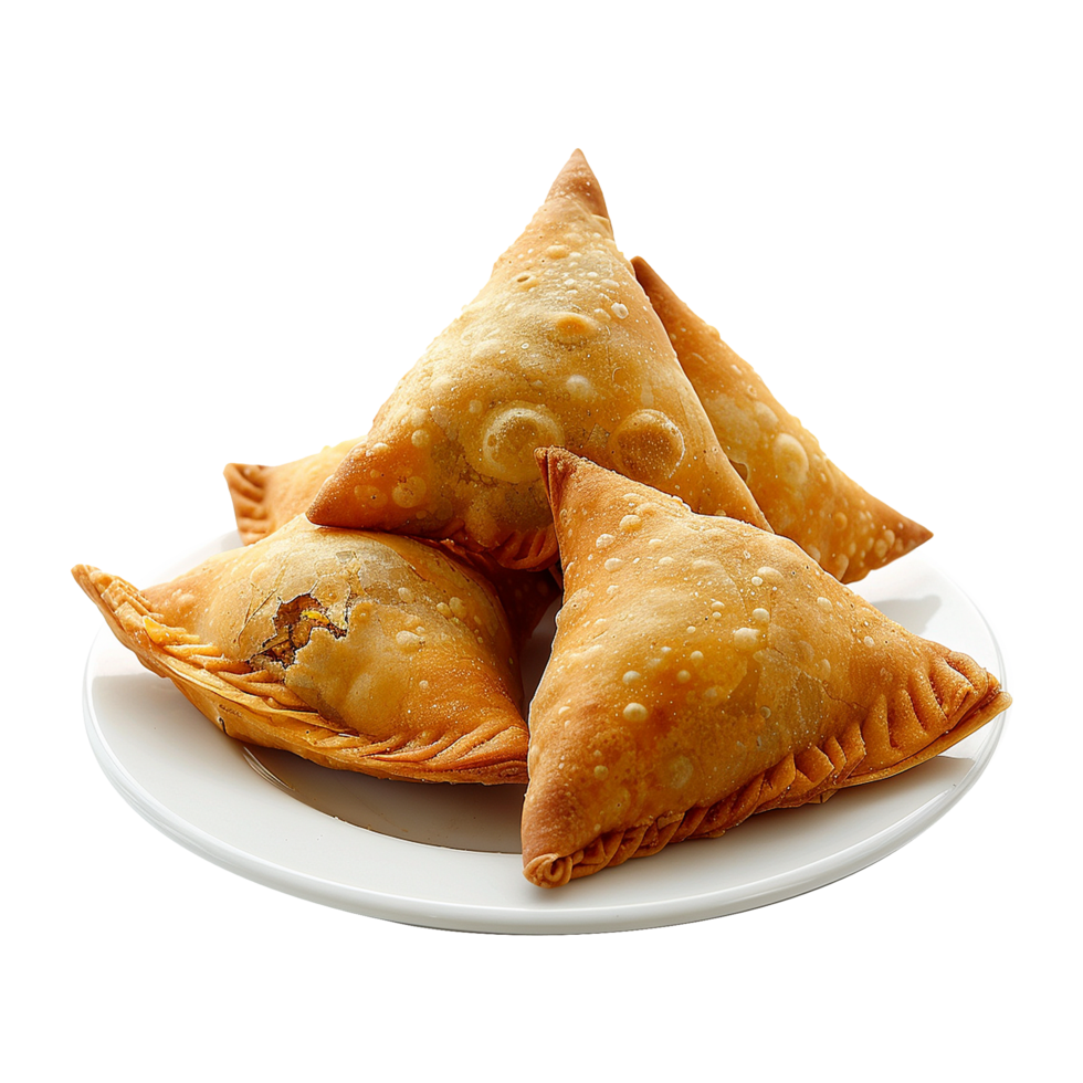 Tasty samosa isolated on transparent background 45871472 PNG