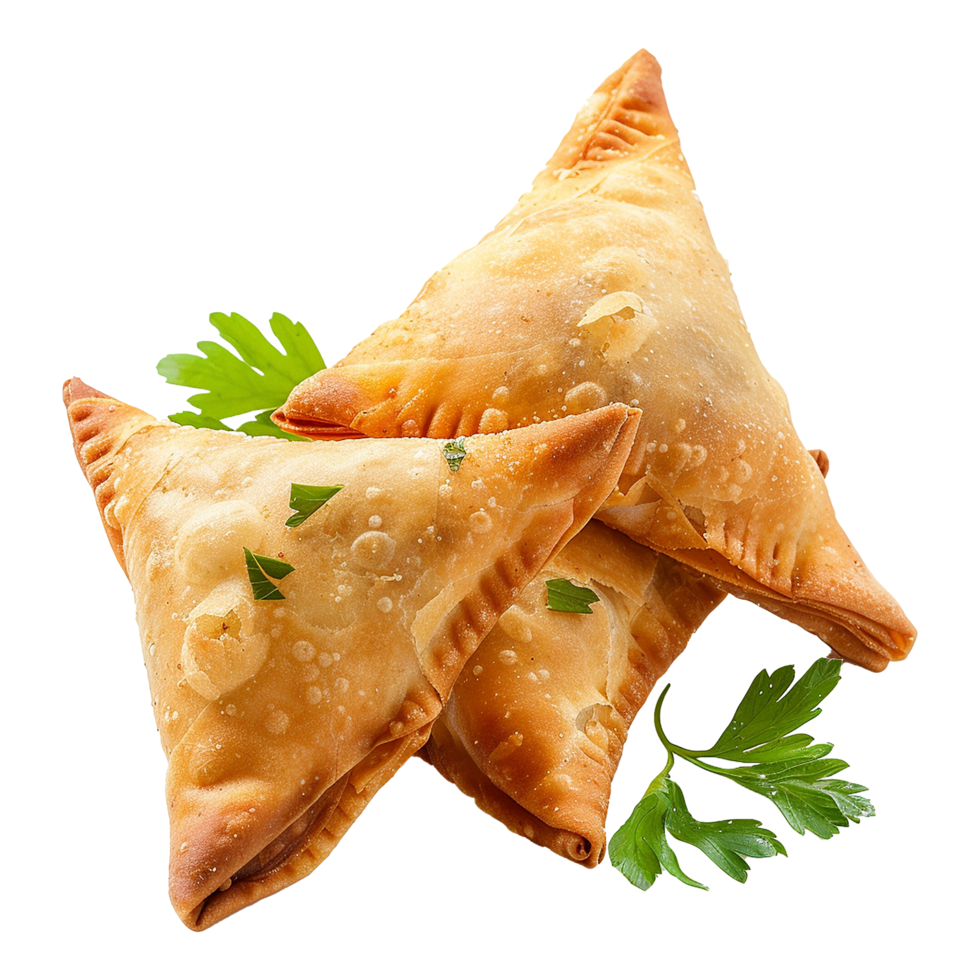 Tasty samosa isolated on transparent background 45871503 PNG