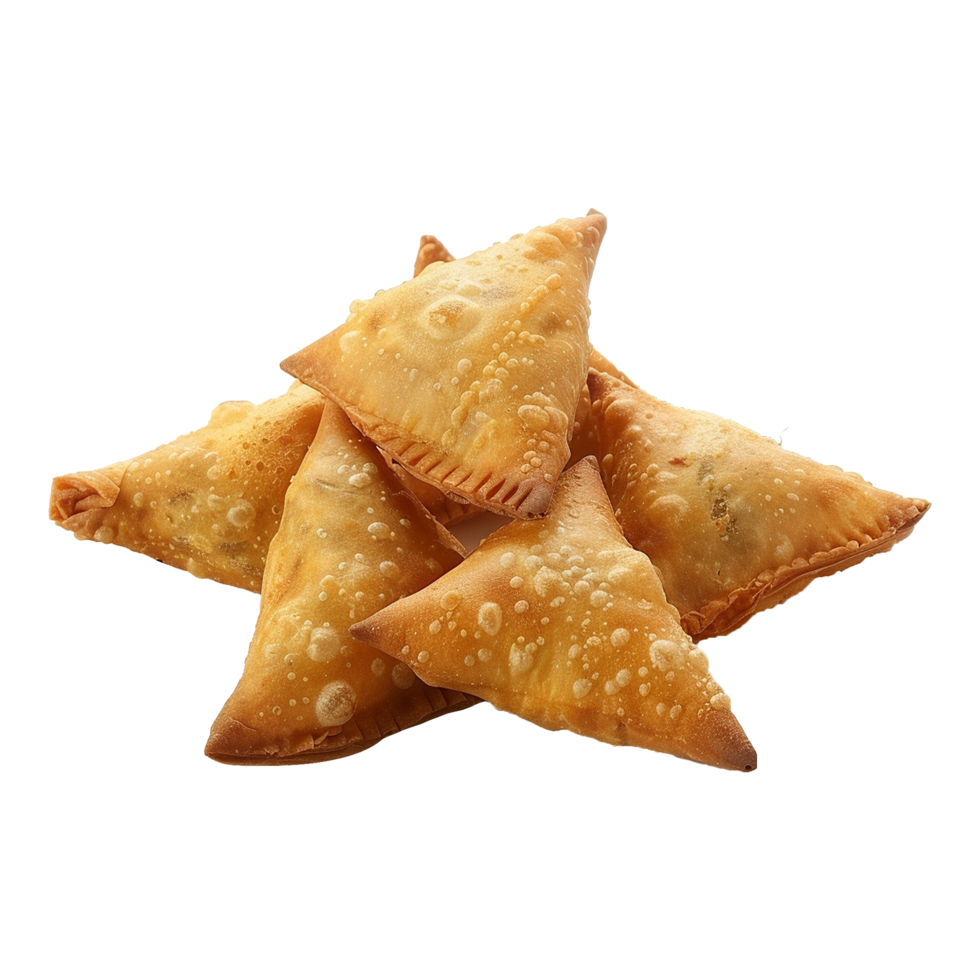 Tasty samosa isolated on transparent background 45871508 PNG