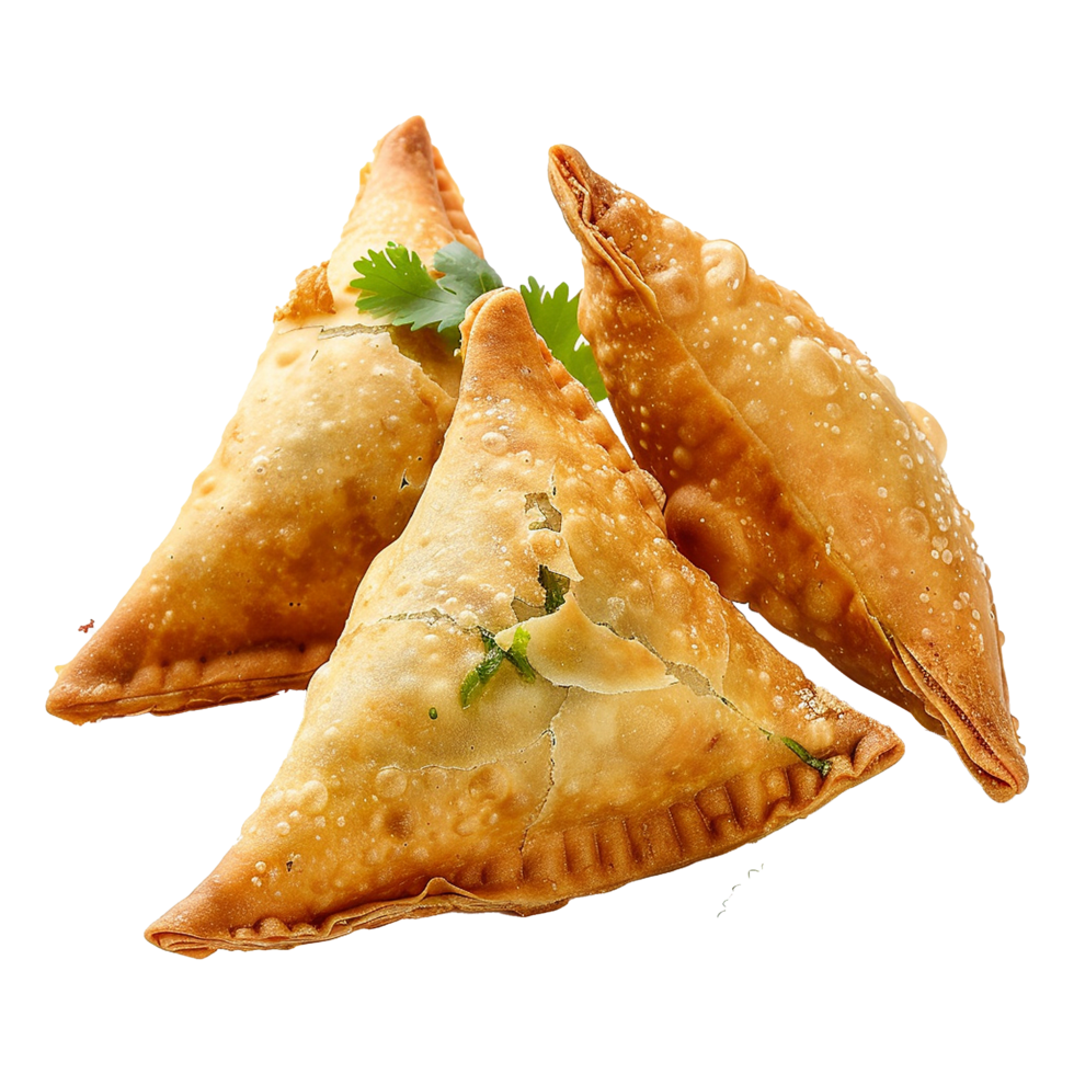 Tasty samosa isolated on transparent background 45871509 PNG
