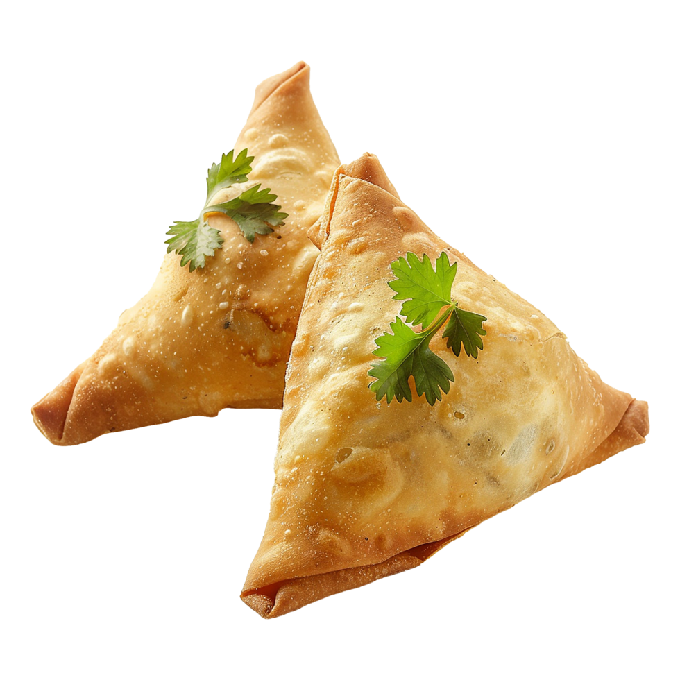 Tasty samosa isolated on transparent background 45871522 PNG