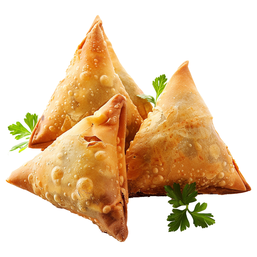 Tasty samosa isolated on transparent background 45871564 PNG